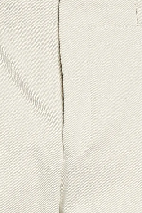 Thom Browne Cotton-gabardine Shorts - Ecru