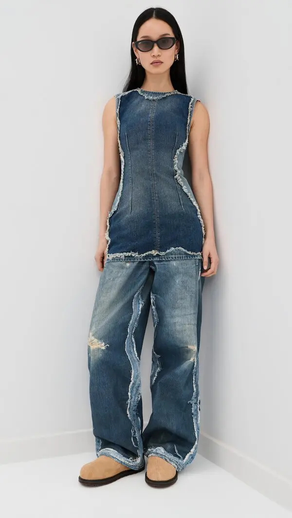 Acne Studios Denim Mini Dress
