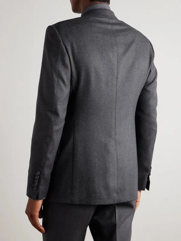 TOM FORD Shelton Wool-herringbone Blazer