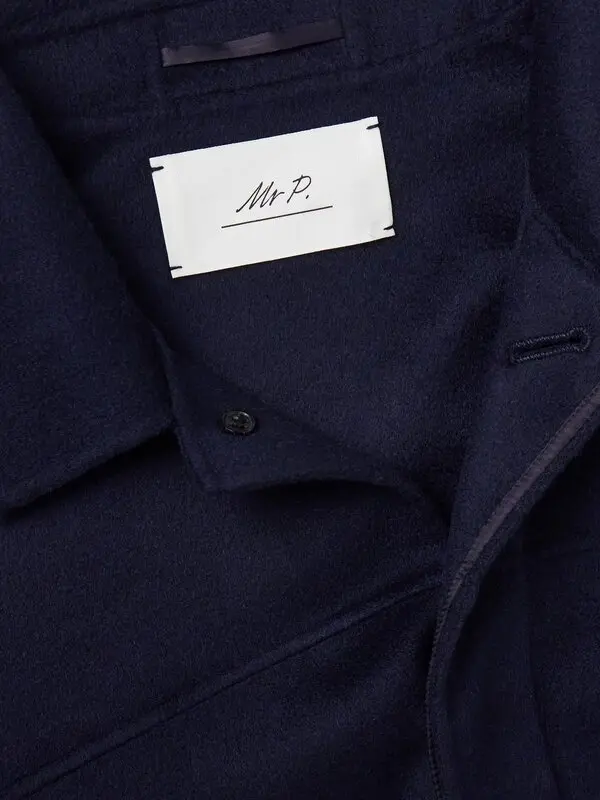 Mr P. Double-faced Cashmere Chore Jacket