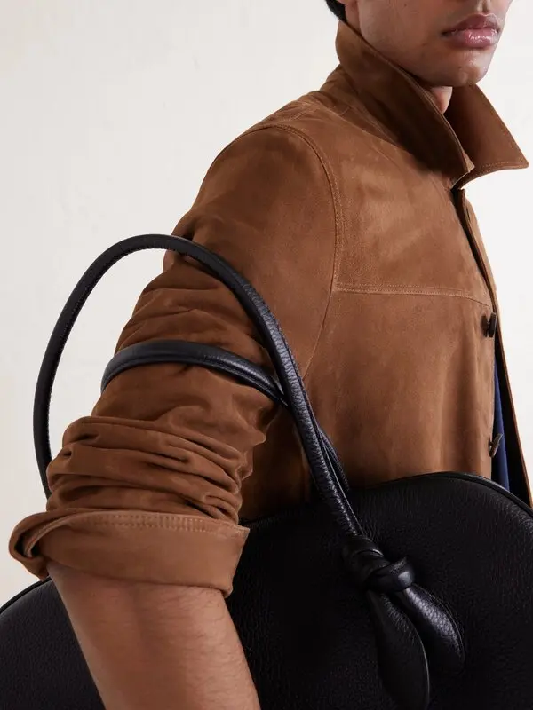 Eleventy Suede Jacket - Brown