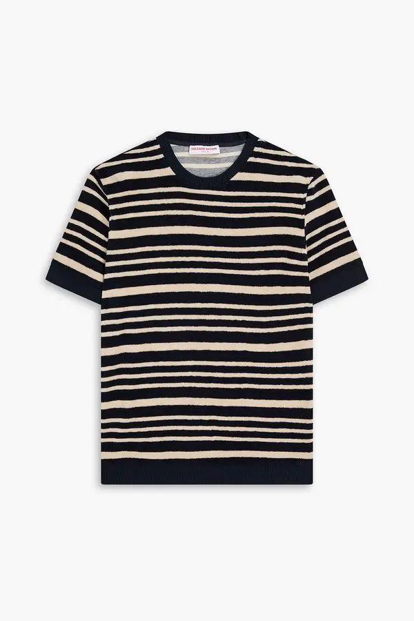 Orlebar Brown Solun Striped Cottonterry Tshirt