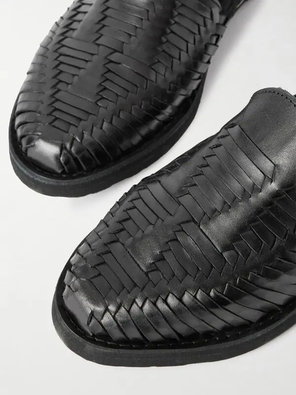 YUKETEN Alejandro' Woven Leather Huarache Sandals