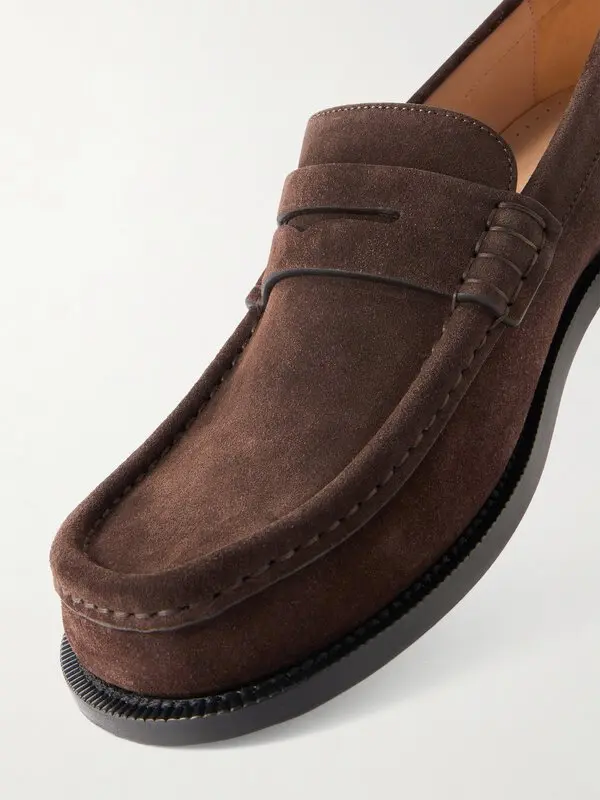 Loewe Campo Suede Loafers