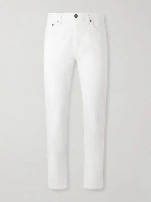 Zegna Straight-leg Jeans - White