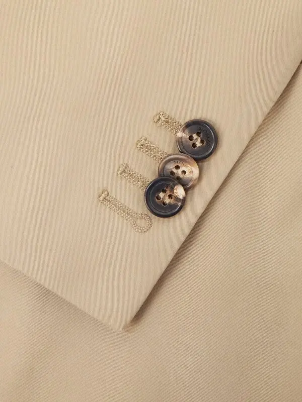 SLOWEAR Cotton-blend Suit Jacket - Neutrals