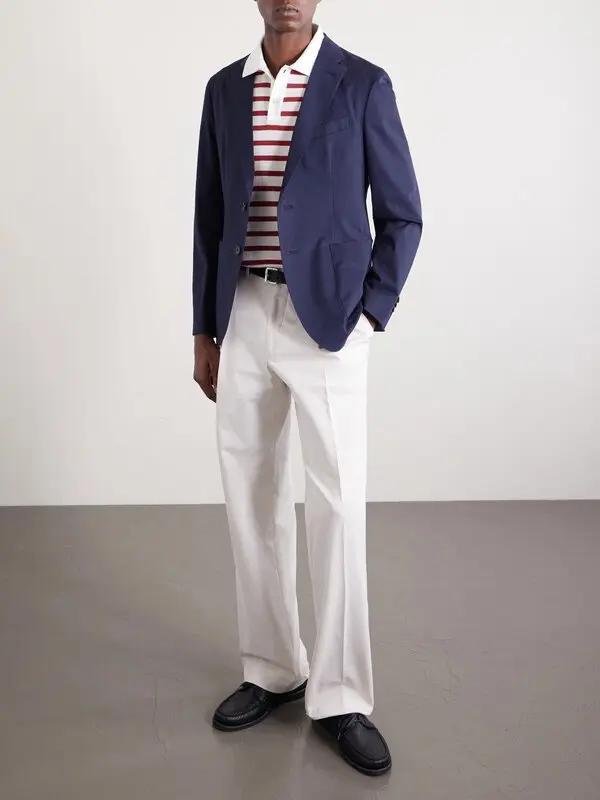 SLOWEAR Cotton-blend Suit Jacket