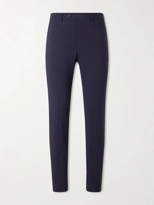 SLOWEAR Tapered Virgin Wool-blend Suit Trousers