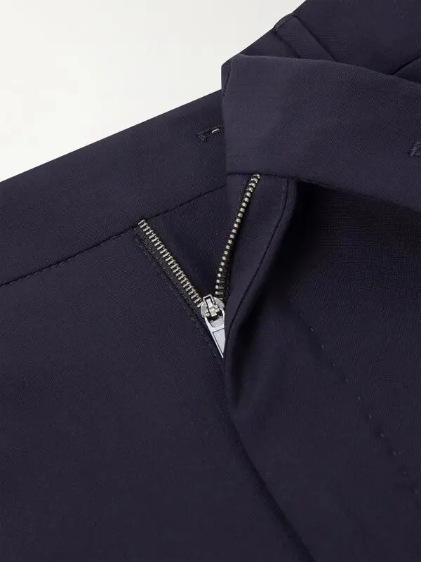 SLOWEAR Tapered Virgin Wool-blend Suit Trousers