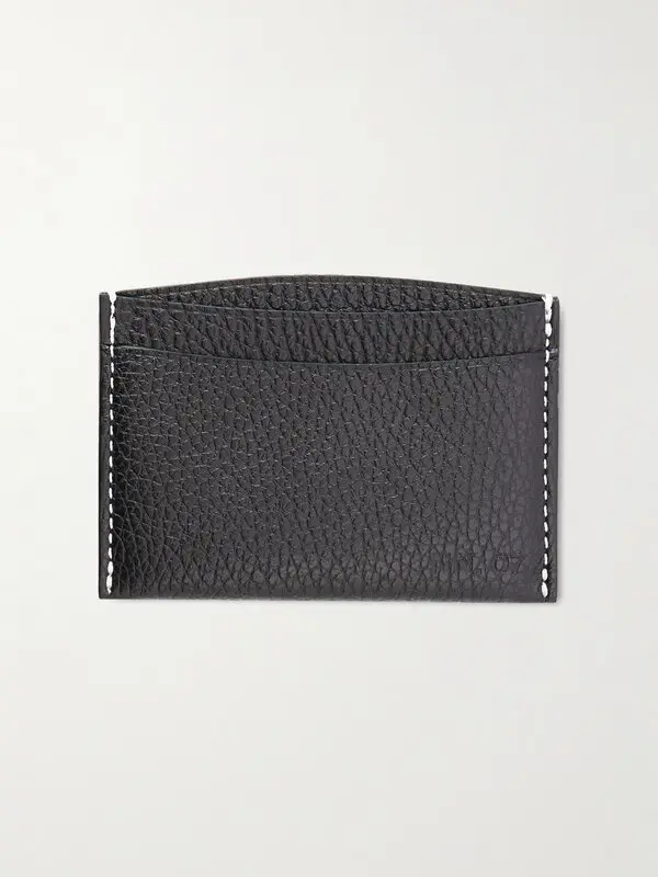 Nn07 Kard 90023 Full-grain Leather Cardholder - Black