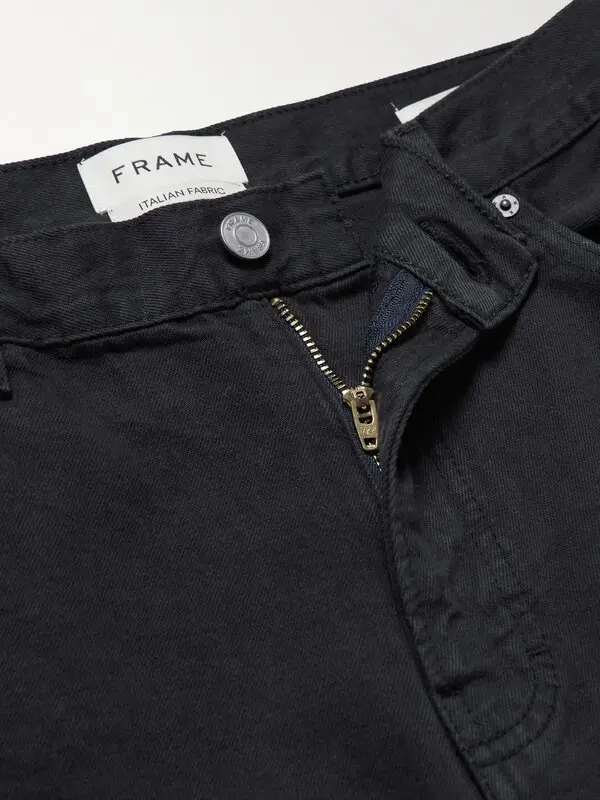 FRAME Relaxed Straight-leg Jeans - Blue