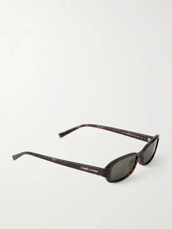 Saint Laurent Panthos Oval-frame Sunglasses