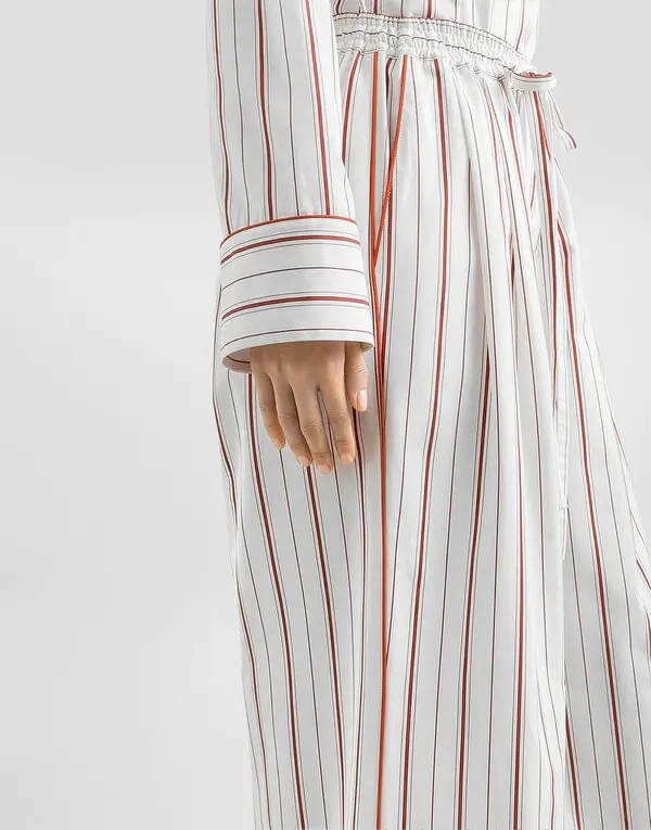 Dolce & Gabbana Striped Poplin Trousers