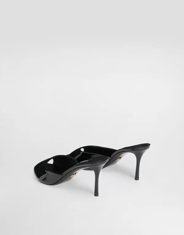 Dolce & Gabbana Keira Patent Leather Mules