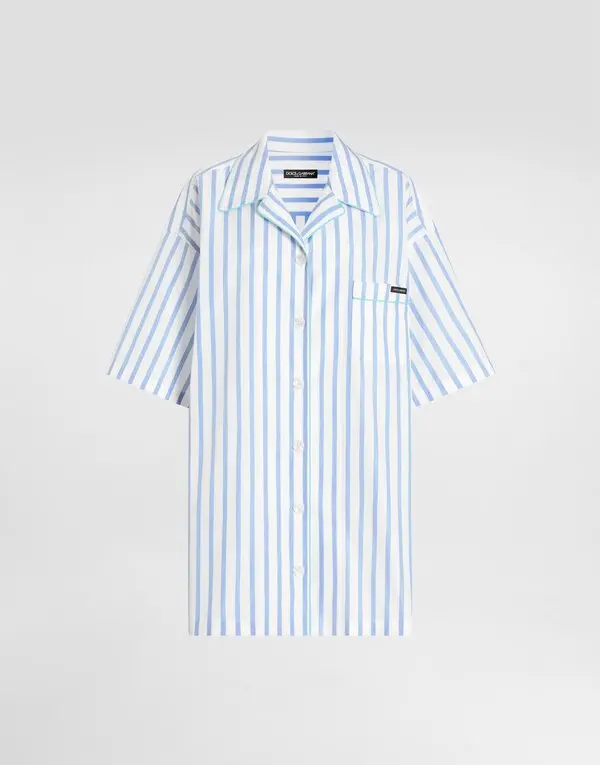 Dolce & Gabbana Striped Poplin Shirt