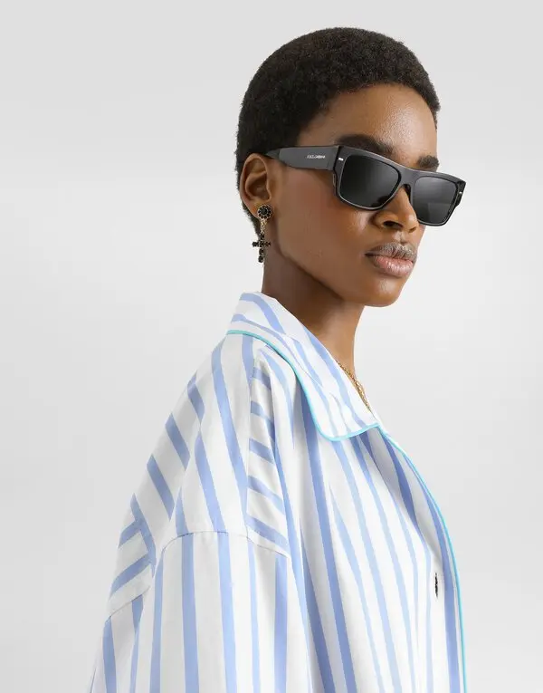 Dolce & Gabbana Striped Poplin Shirt