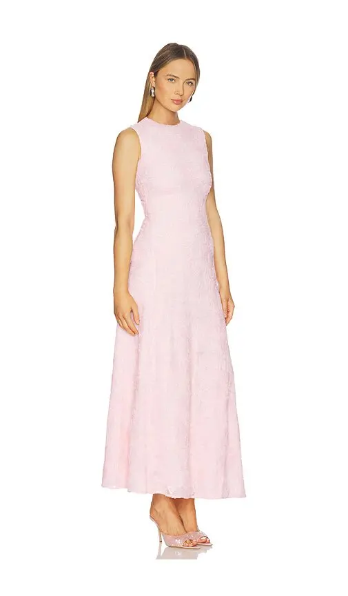 ROTATE BY BIRGER CHRISTENSEN Mesh Maxi Dress
