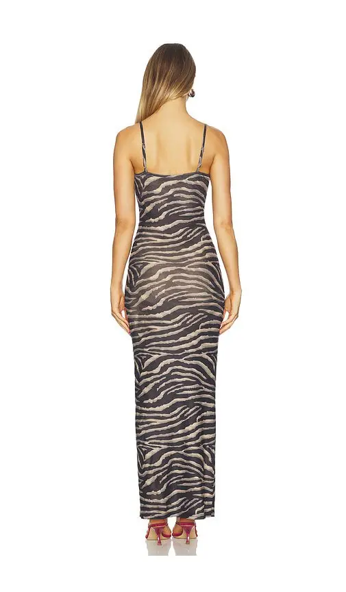 Superdown Jobelle Maxi Dress - Zebra