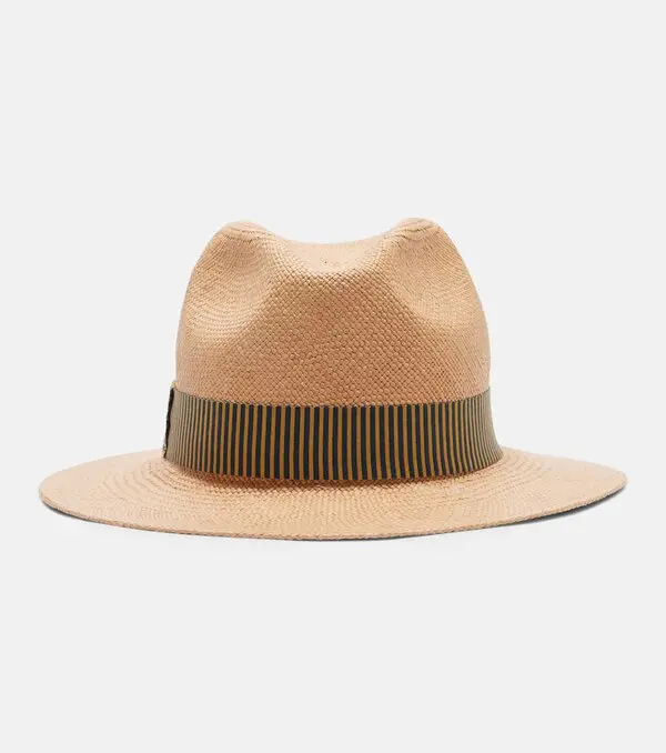 ERES Leone Straw Panama Hat - Beige