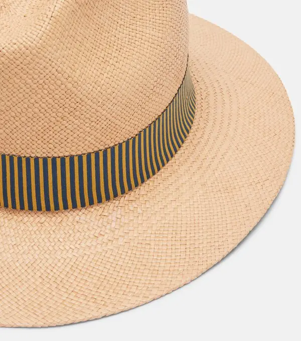 ERES Leone Straw Panama Hat - Beige