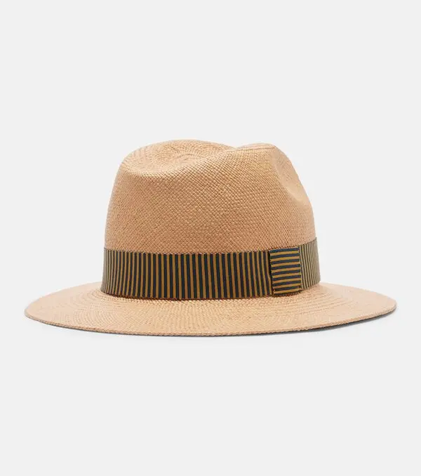 ERES Leone Straw Panama Hat - Beige