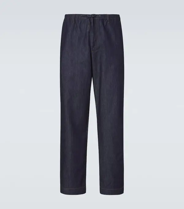 Dries Van Noten Straight Jeans - Blue