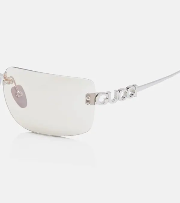 Gucci Signoria Rectangular Sunglasses