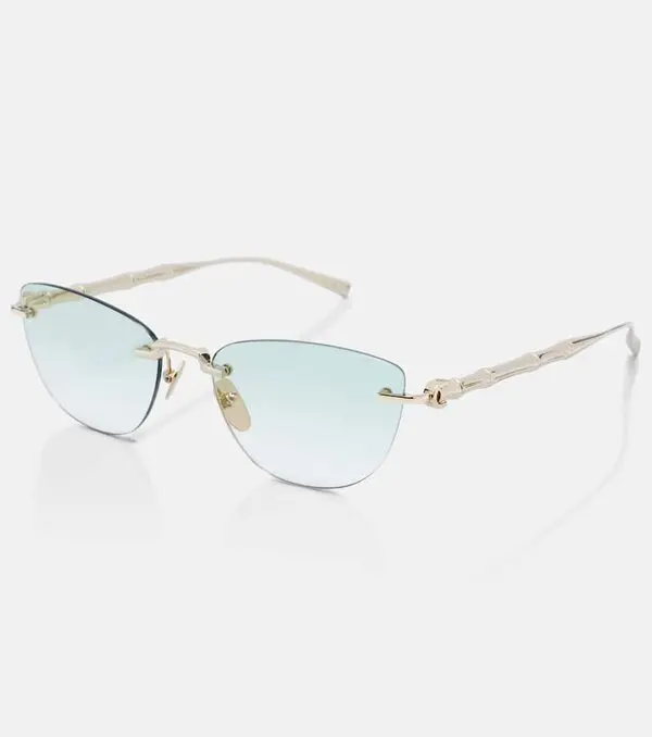 Gucci Bamboo Cat-eye Sunglasses