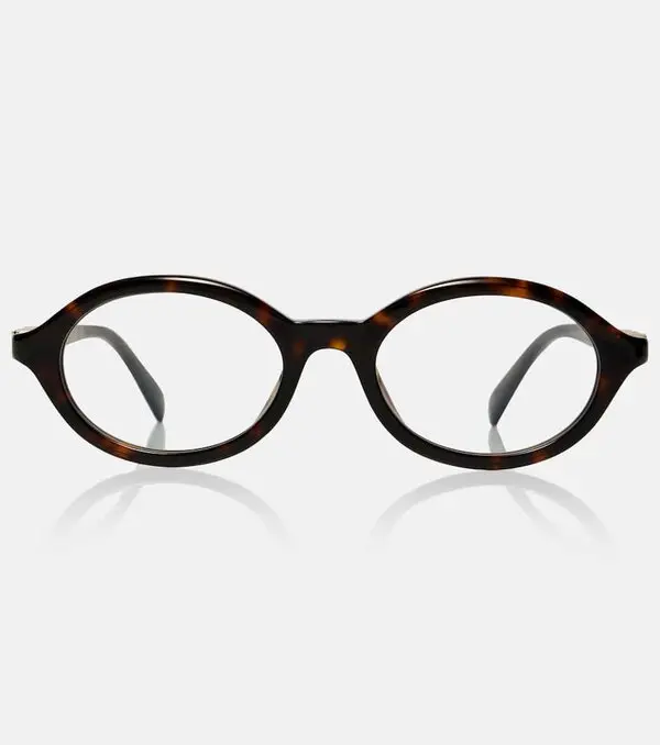 Gucci Signoria Oval Glasses - Brown