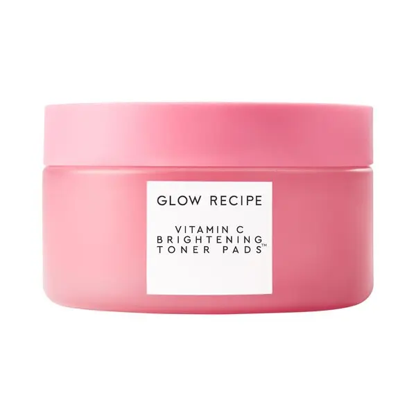 GLOW RECIPE Vitamin C Brightening Korean Guava Toner Pads For Undereye & Cheeks - One-color