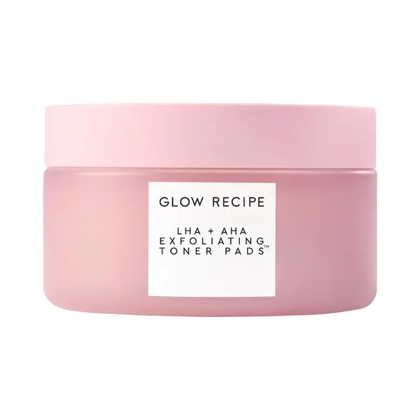 GLOW RECIPE Lha + Aha Korean Watermelon Toner Pads For Hydration And Gentle Exfoliation - One-color