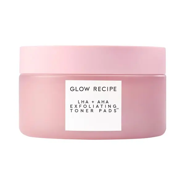 GLOW RECIPE Lha + Aha Korean Watermelon Toner Pads For Hydration And Gentle Exfoliation - One-color