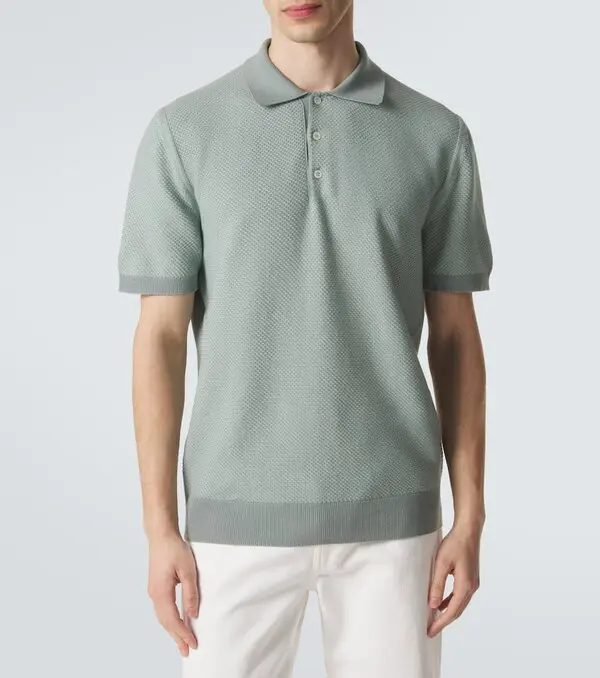 Canali Cotton Polo Shirt