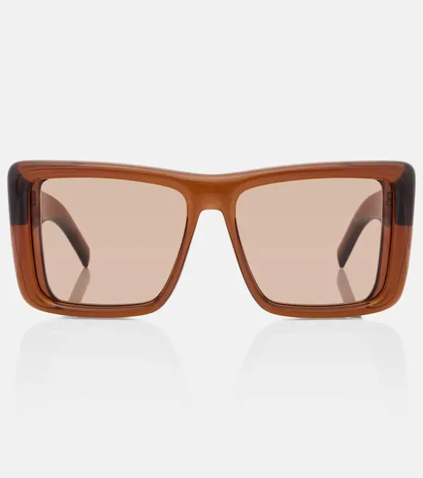 Saint Laurent Sl 900 Howl Square Sunglasses - Brown