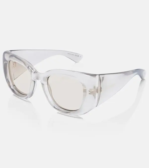 Saint Laurent Sl 903 Howl Oversized Sunglasses - Transparent