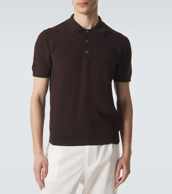 Canali Cotton Polo Shirt