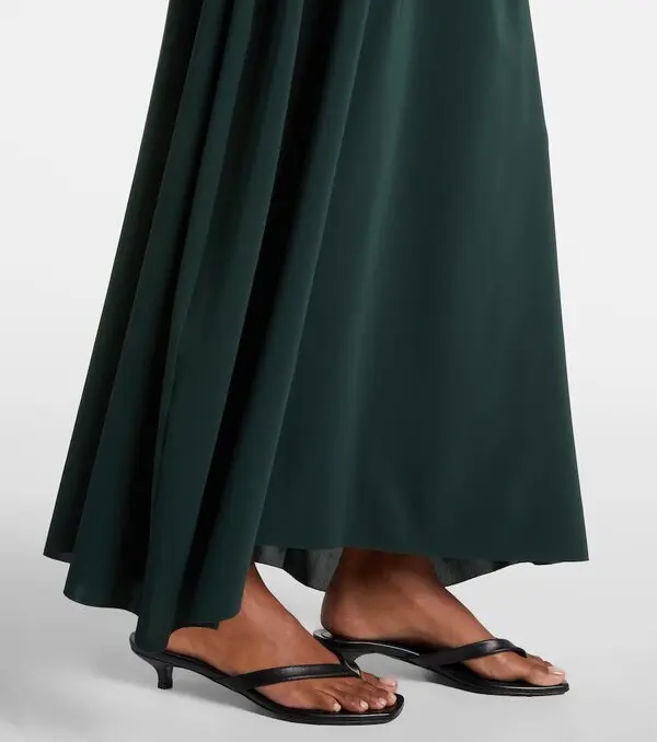 ERES Oda Jersey Crêpe Maxi Dress - Green