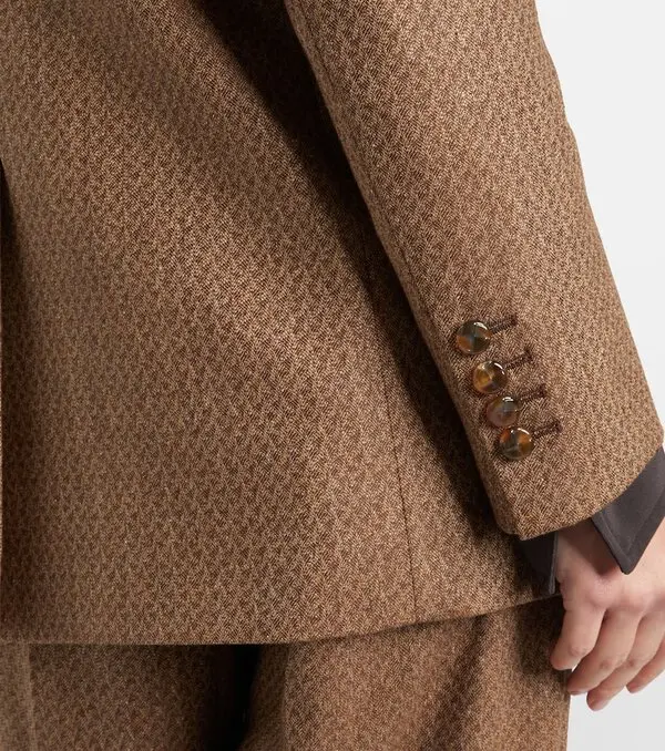 BLAZÉ MILANO Amel Everyday Silk And Wool Blazer