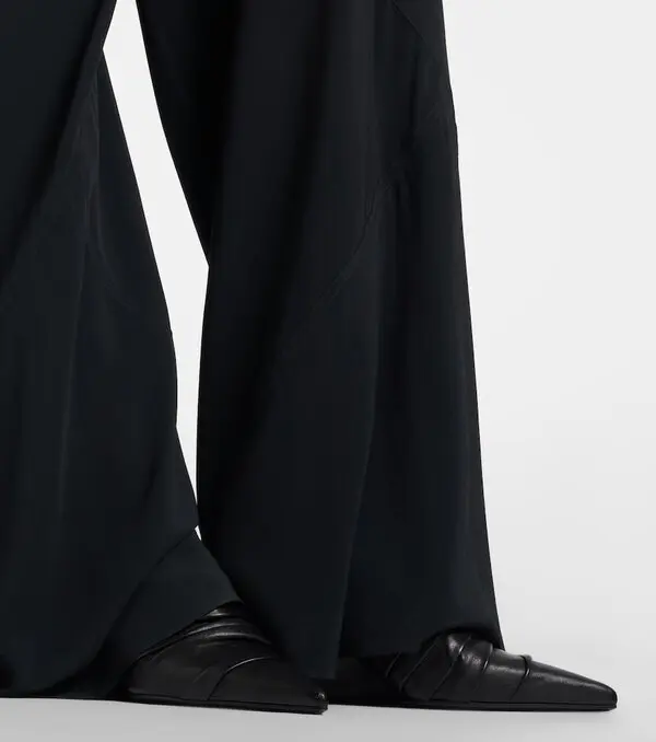 Rick Owens Cantilever 60 Leather Mules - Black