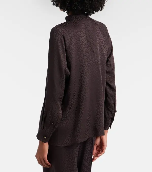 Gucci Printed Silk Shirt