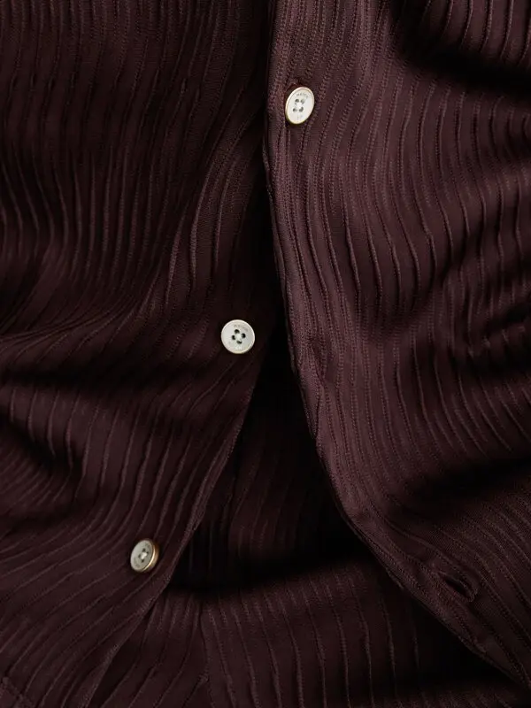 REISS Aleo Shirts - Bordeaux
