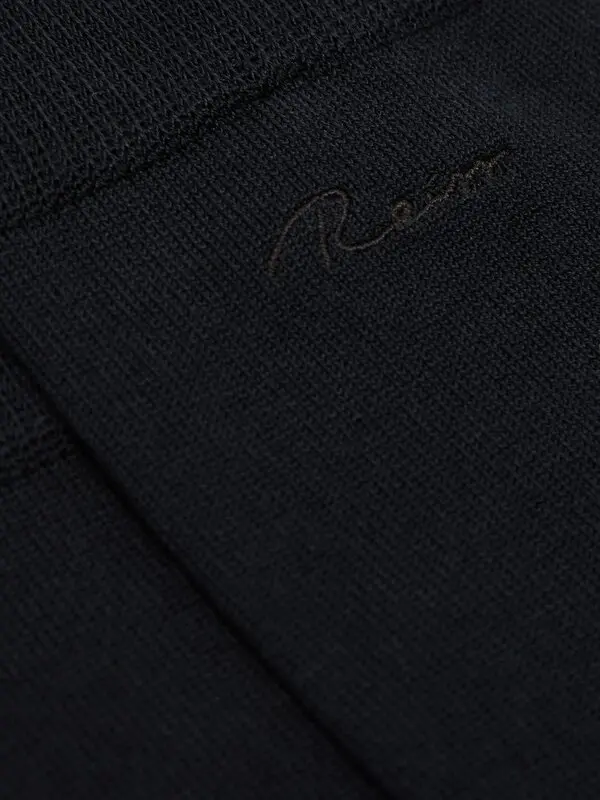 REISS Milo Cotton-blend Socks - Navy