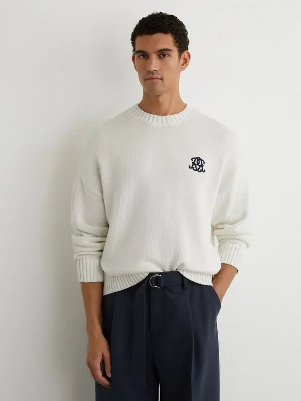 REISS Kendi Jumpers - Off White