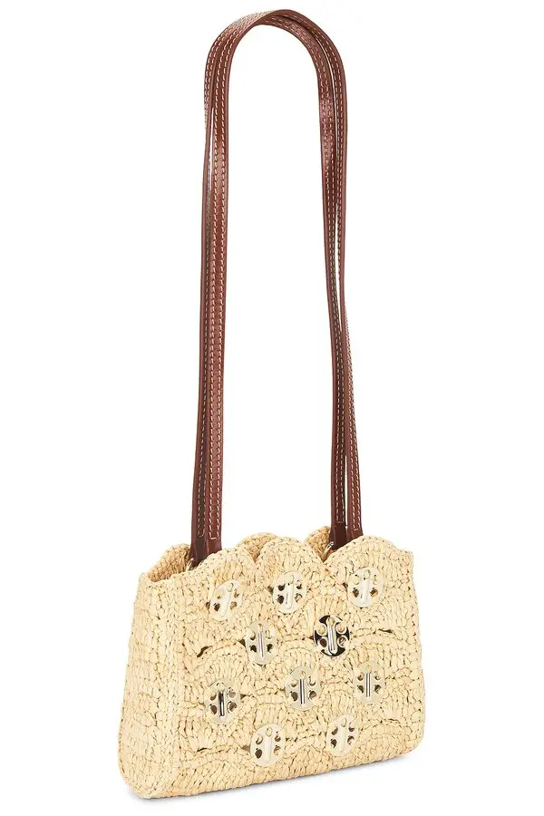 Rabanne Raffia Shoulder Bag