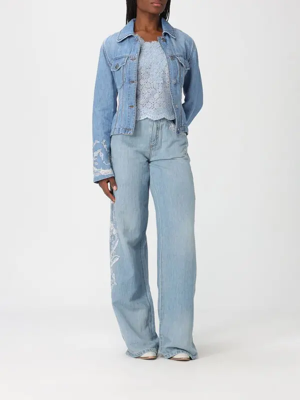 Ermanno Scervino Wide Leg Jeans