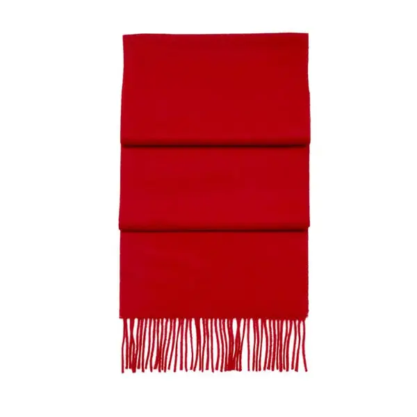 ASPINAL OF LONDON Pure Cashmere Scarf - Red