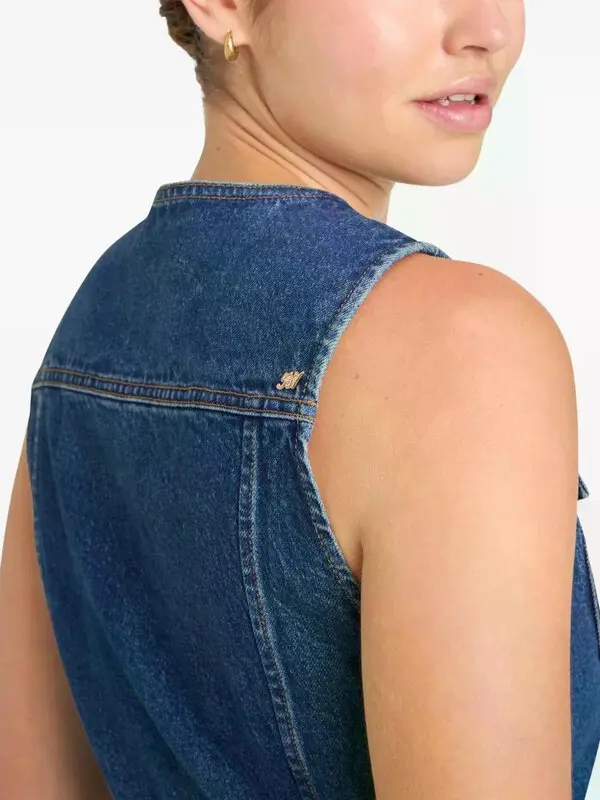 Cinq À Sept Reenee Belted Denim Vest