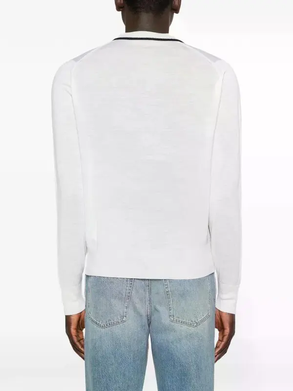 WALES BONNER X John Smedley Logo-embroidery Polo Shirt
