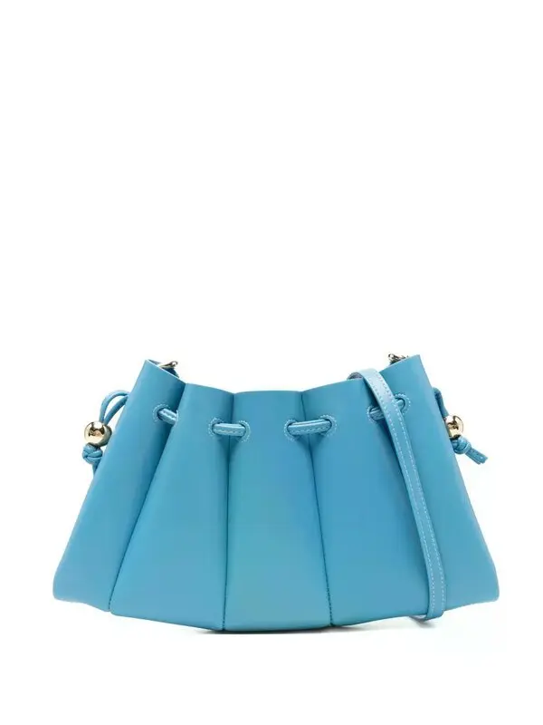 THEMOIRE Calipso Drawstring Crossbody Bag - Blue