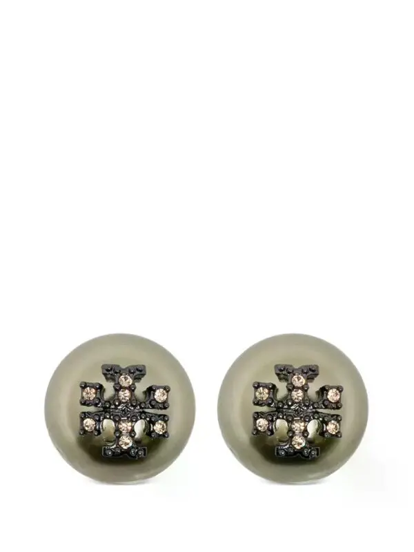 Tory Burch Kira Stud Earrings - Silver